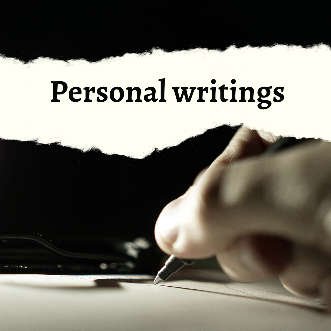 Personal Writing – Paper Beats World